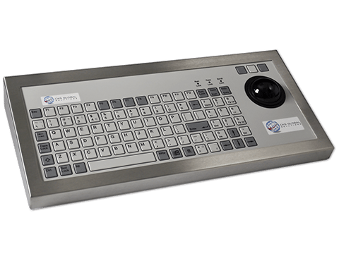 Upgrade Operations Using the 96-Key Industrial Keyboard with Trackerball